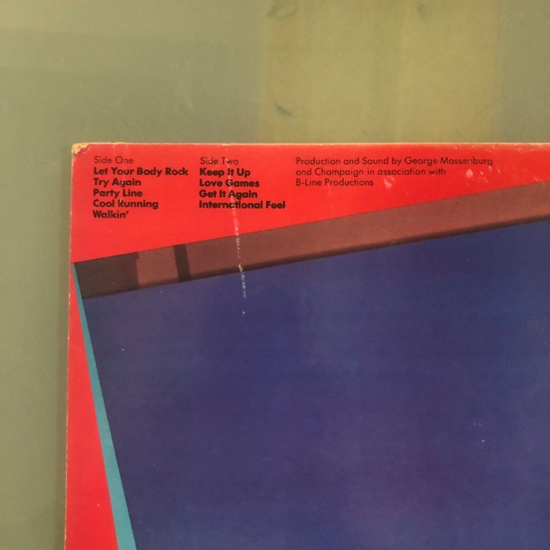 Lp - Champaign (Modern Heart), Hobbies & Toys, Music & Media, Vinyls on ...