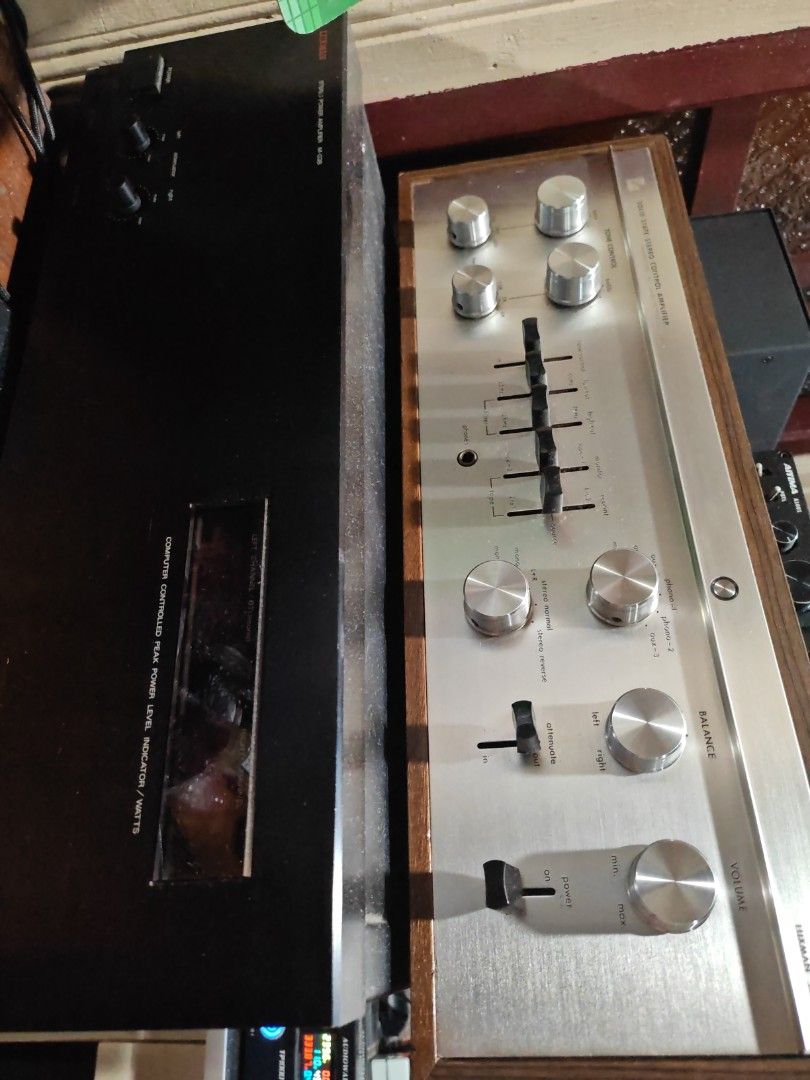 Luxman power amp and preamp, Audio, Other Audio Equipment on Carousell
