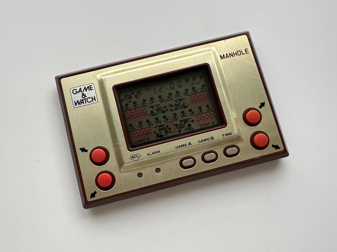 Manhole - Nintendo Game & Watch, Video Gaming, Video Game Consoles ...