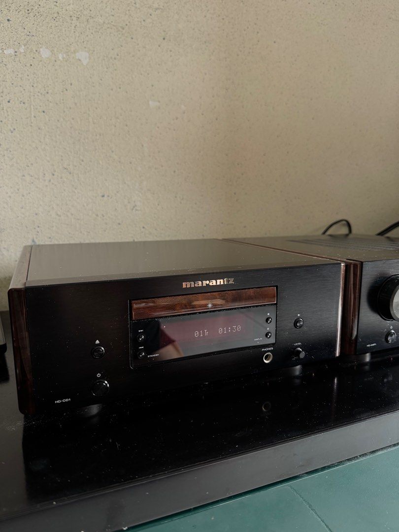 MARANTZ CD PLAYER + INTEGRATED AMPLIFIER, Audio, Other Audio Equipment ...