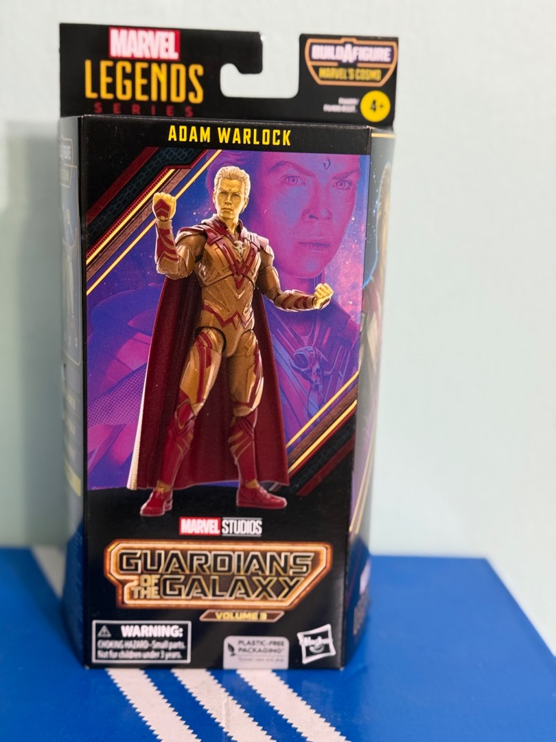 Marvel legends Adam Warlock with Cosmo BAF GOTG vol 3, Hobbies & Toys ...