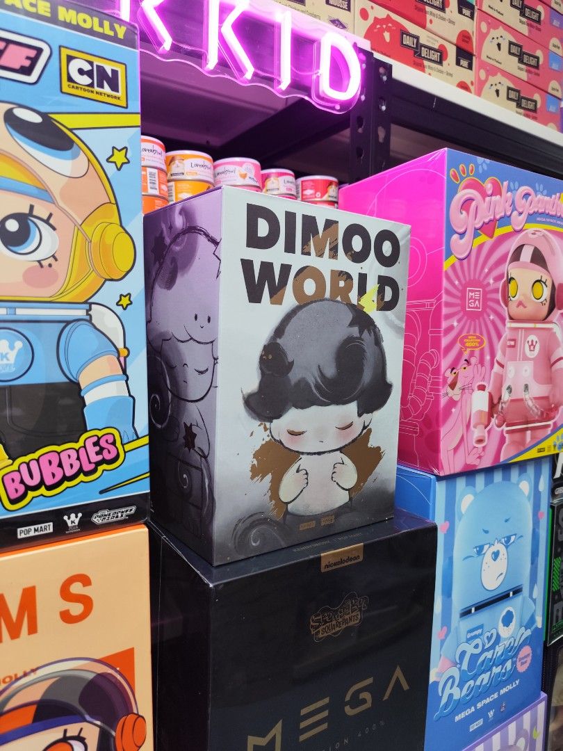 MEGA Just DIMOO 400% A Thunder Shower Limited Figure, Hobbies & Toys ...