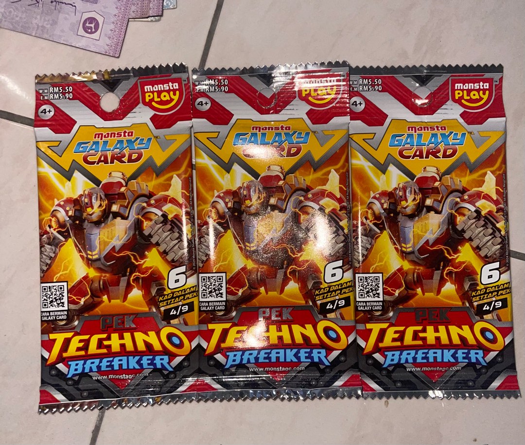 Boboiboy galaxy techno breaker SR Wtt cyclone fury sr, Hobbies & Toys, Collectibles ...