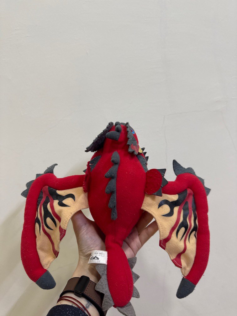 Monster Hunter Rathalos Plush, Hobbies & Toys, Toys & Games on Carousell