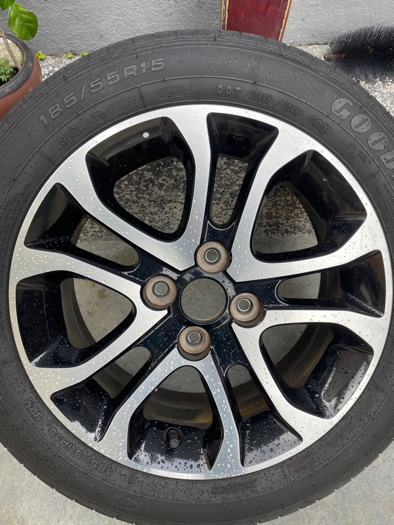 Myvi Original Rim, Auto Accessories on Carousell