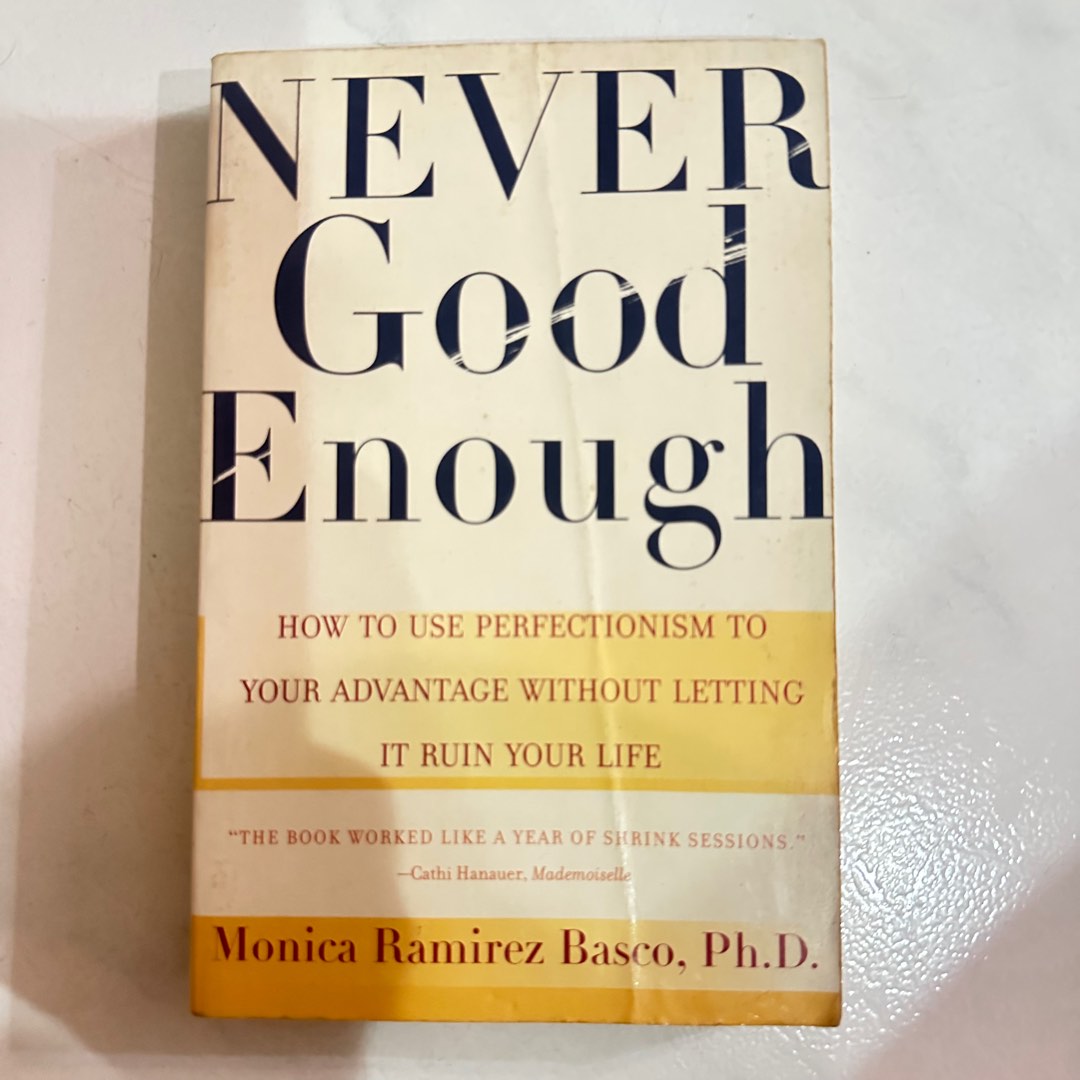 Never Good Enough, Hobbies & Toys, Books & Magazines, Fiction & Non ...