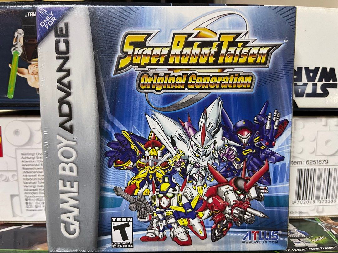 Nintendo Game Boy Advance Super Robot Taisen Orignal Generation, Video ...