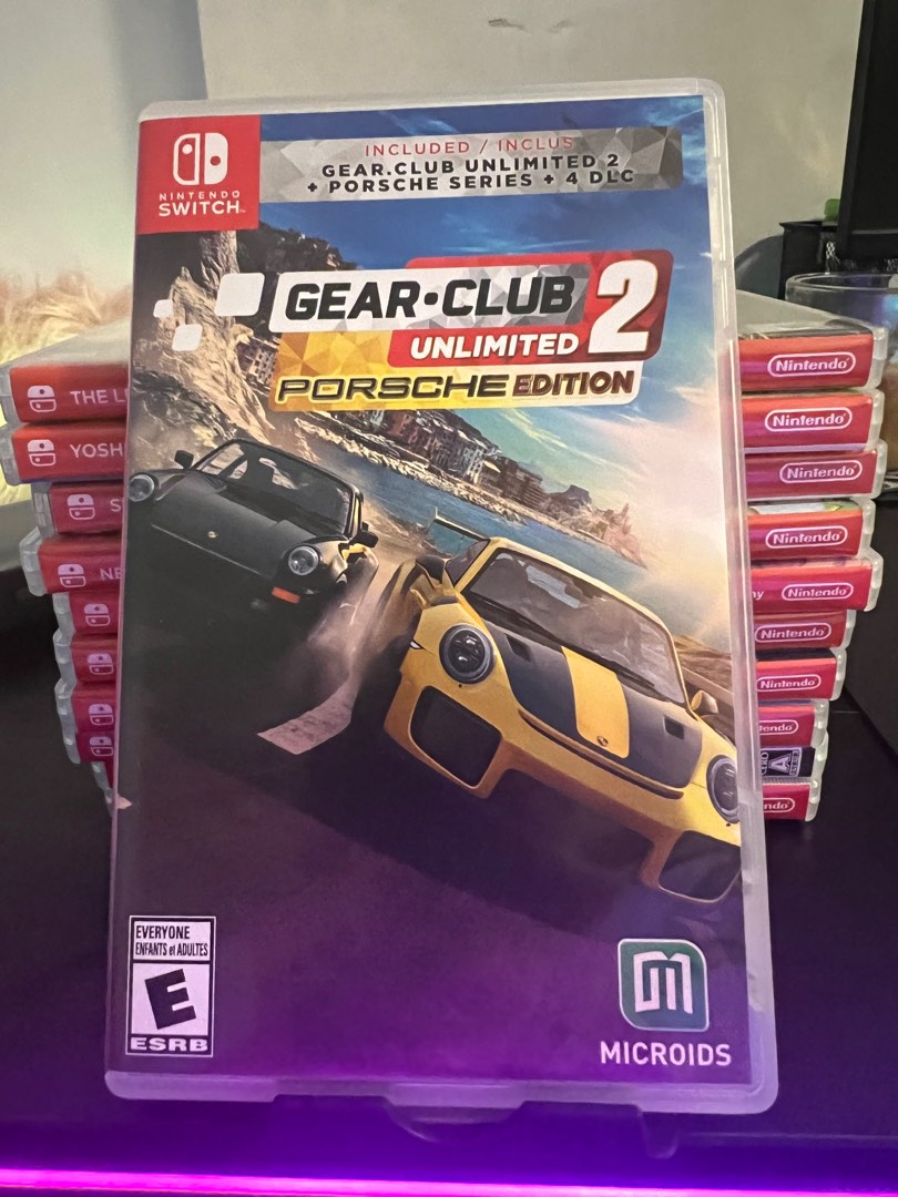 Nintendo Switch Gear Club 2 Unlimited Porsche Edition, Video Gaming, Video Games, Nintendo on ...