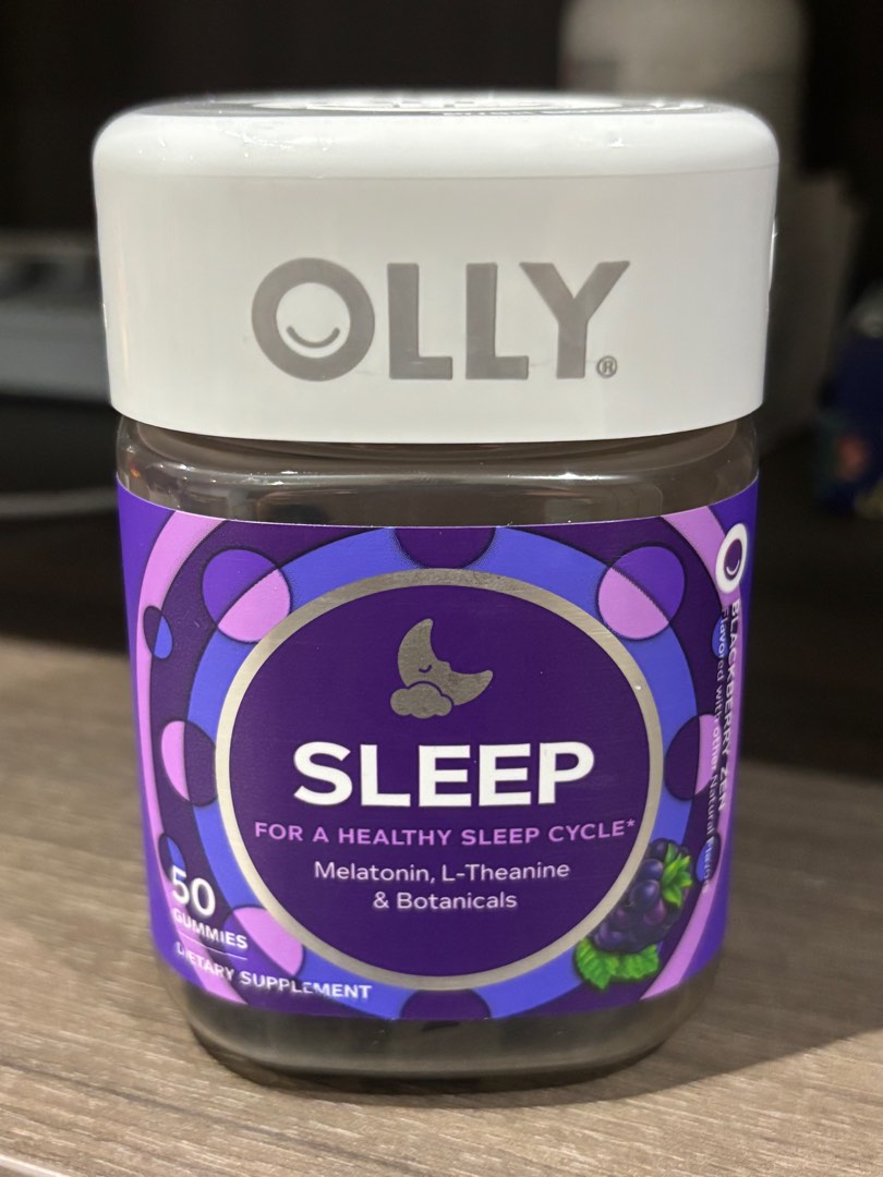 OLLY Sleep Gummy Vitamins with Melatonin Chewable Supplement (For ...