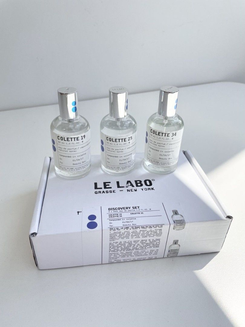 ORIGINAL PERFUME LE LABO 3IN1 (3X30ML WHITE BOX) DISCOVERY SET, Beauty ...