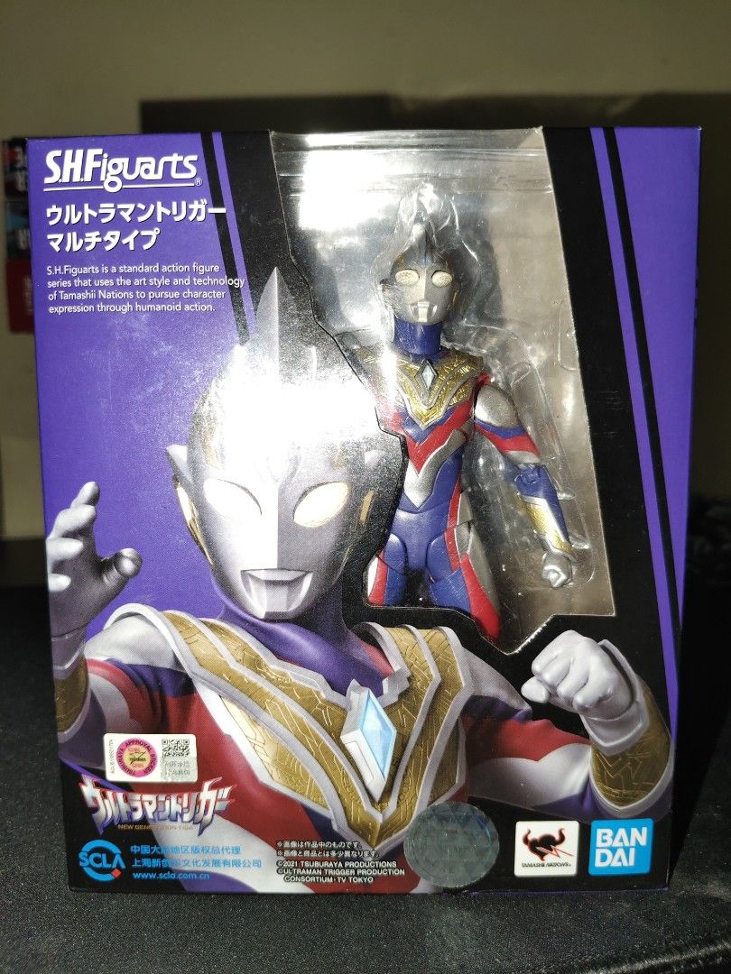 Original SHF Ultraman Trigger, Hobbies & Toys, Toys & Games on Carousell