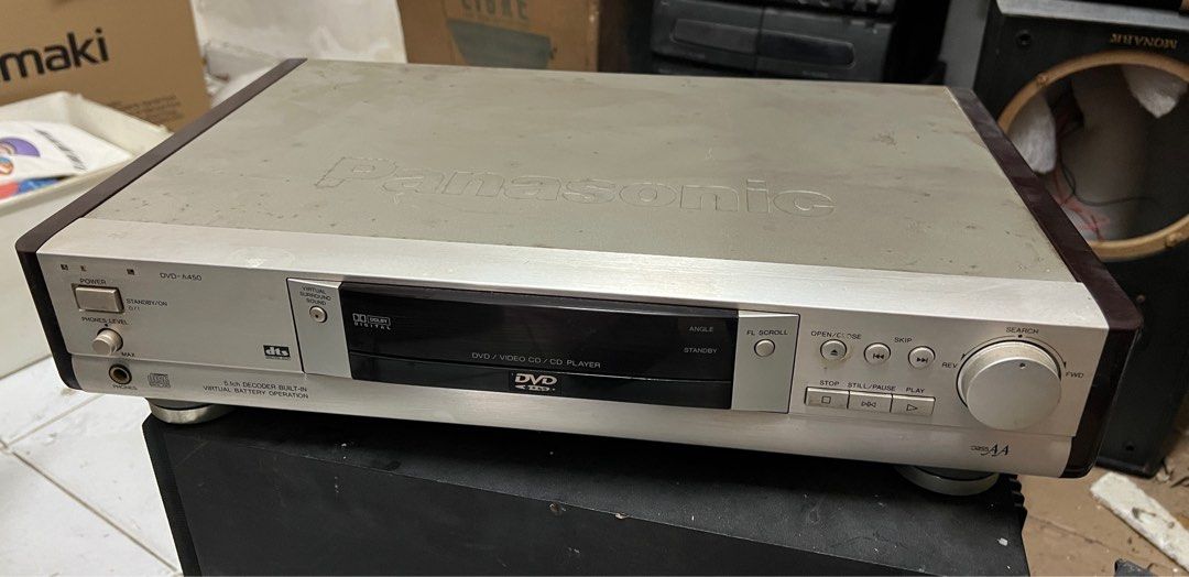 Panasonic DVD-A450 DVD / VCD / CD Player, 音響器材, Soundbar、揚聲器、藍牙喇叭、耳擴 ...