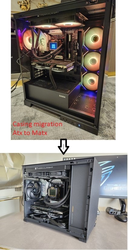 PC services / pc parts assembling/ change casing / thermal paste change ...
