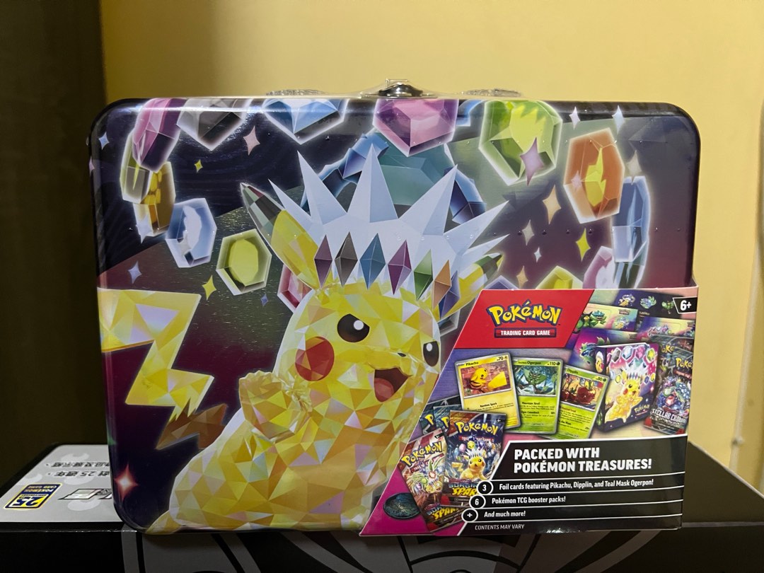Pikachu surging spark collector chest, Hobbies & Toys, Collectibles ...