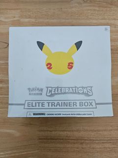 25th anniversary pokemon ETB, Hobbies & Toys, Toys & Games on Carousell