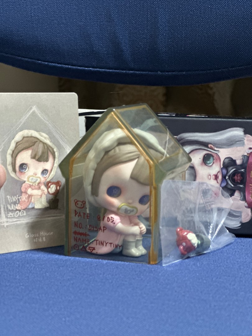 Pop Mart Tiny tiny The Prologue Glass House, Hobbies & Toys, Toys & Games on Carousell