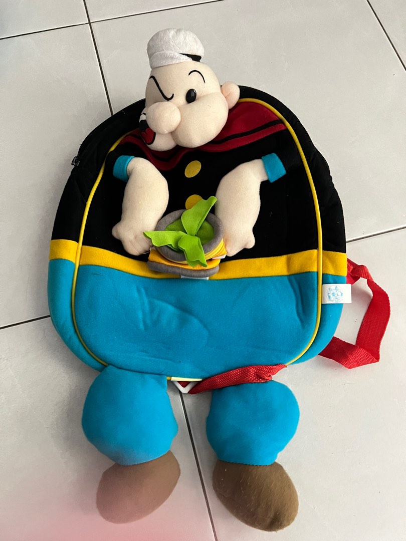 Popeye Mini Kids Backpack, Babies & Kids, Babies & Kids Fashion on ...
