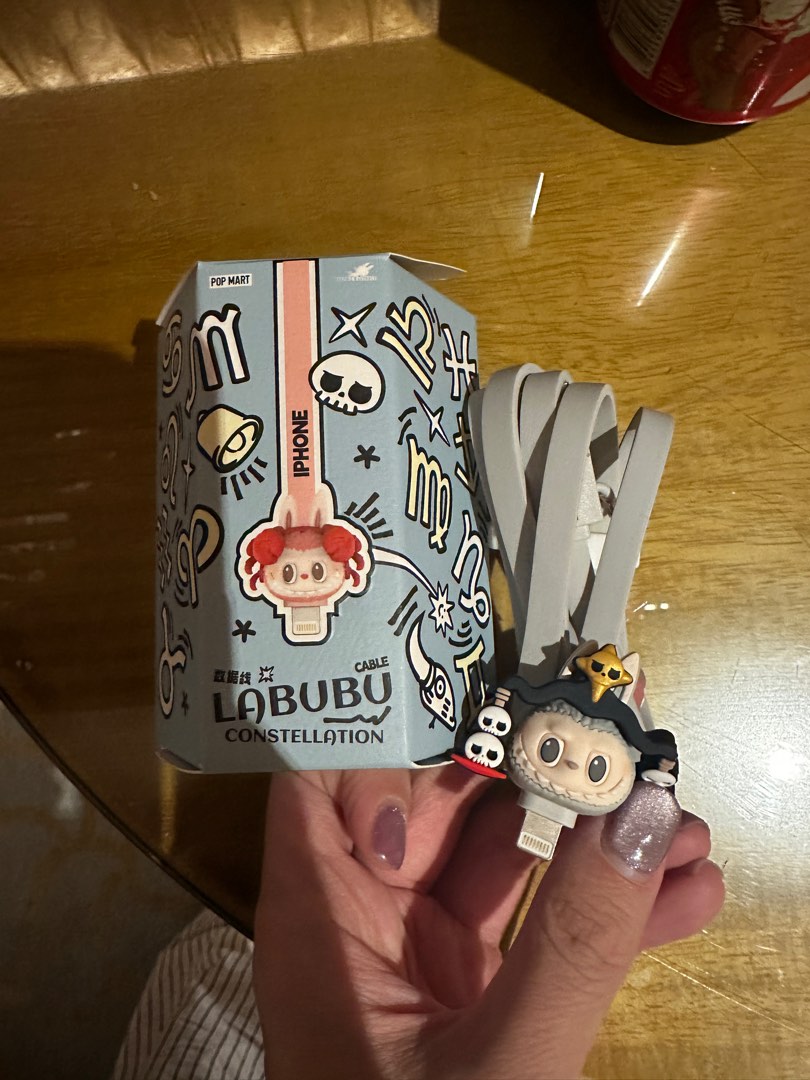 POPMART Labubu cable, Hobbies & Toys, Toys & Games on Carousell