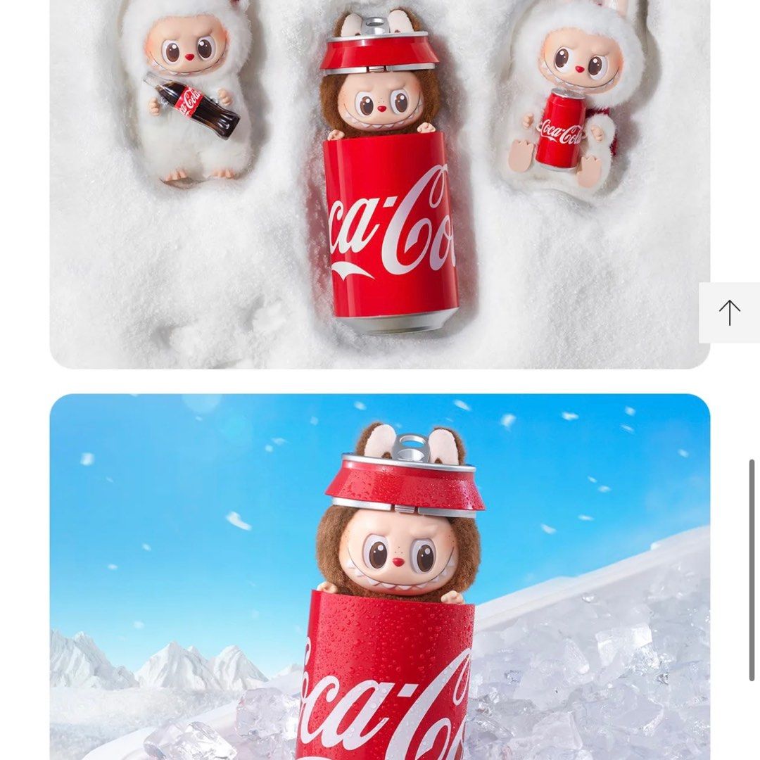 Popmart The Monsters Coca-Cola Series- Vinyl Face Blind Box, Hobbies ...