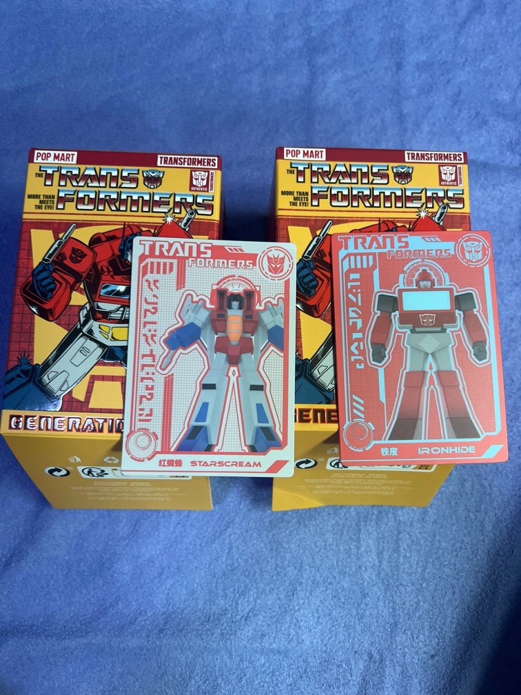 Popmart Transformers Generation, Hobbies & Toys, Toys & Games on Carousell