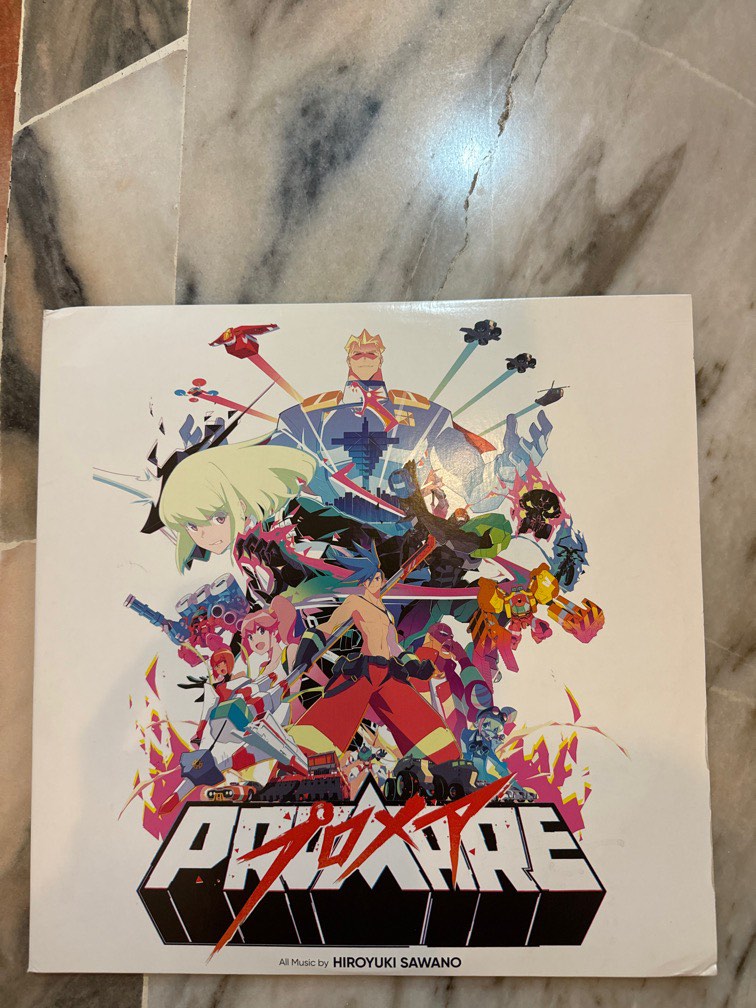 Promare (Original Soundtrack): Limited Edition Red + White Split Vinyl ...