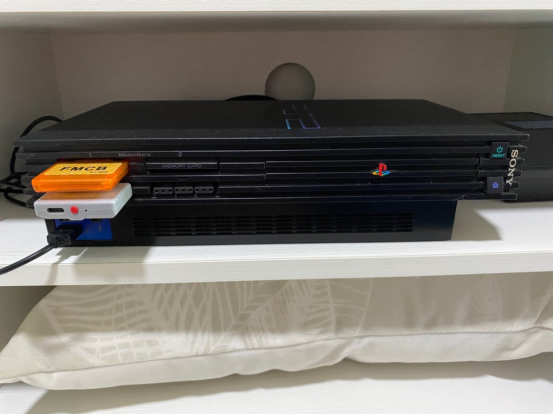 PS2 modded, Video Gaming, Video Game Consoles, PlayStation on Carousell