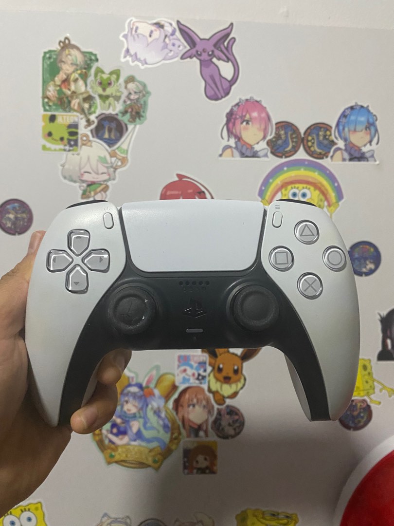 Ps5 White controller, Video Gaming, Gaming Accessories, Controllers on ...