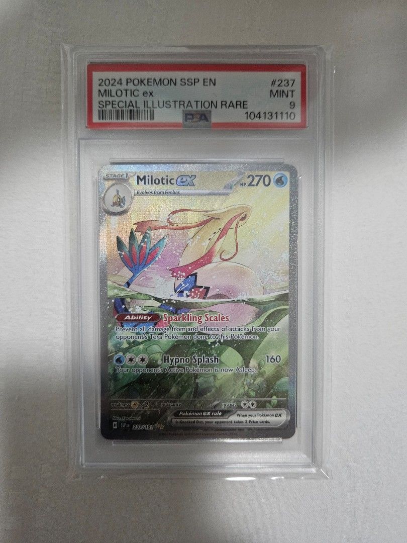 PSA 9 Milotic SIR | Ceruledge IR |Chansey IR | Glaceon GG | Lisia's ...