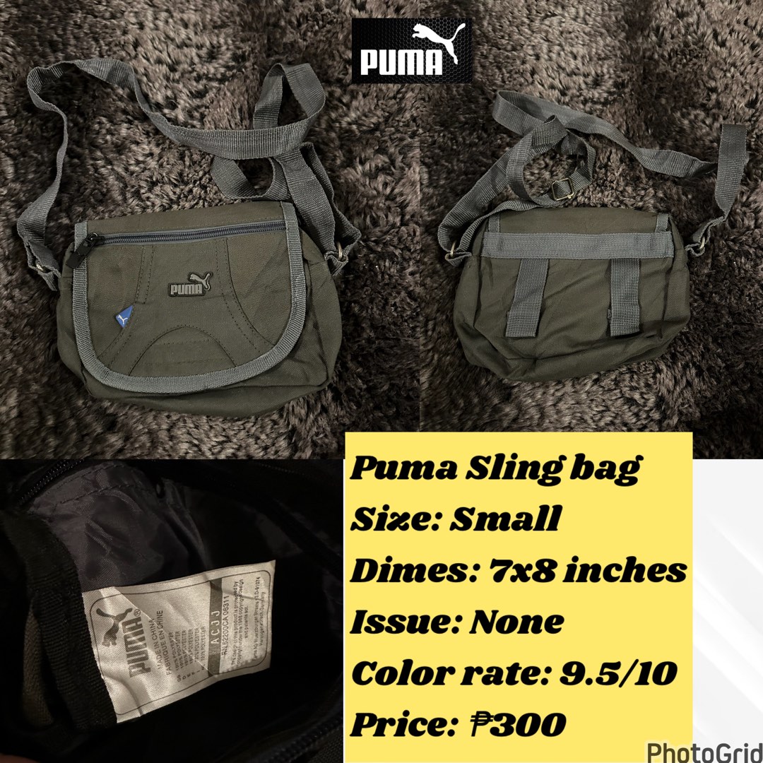 Puma Sling Bag Unisex, Men's Fashion, Bags, Sling Bags on Carousell