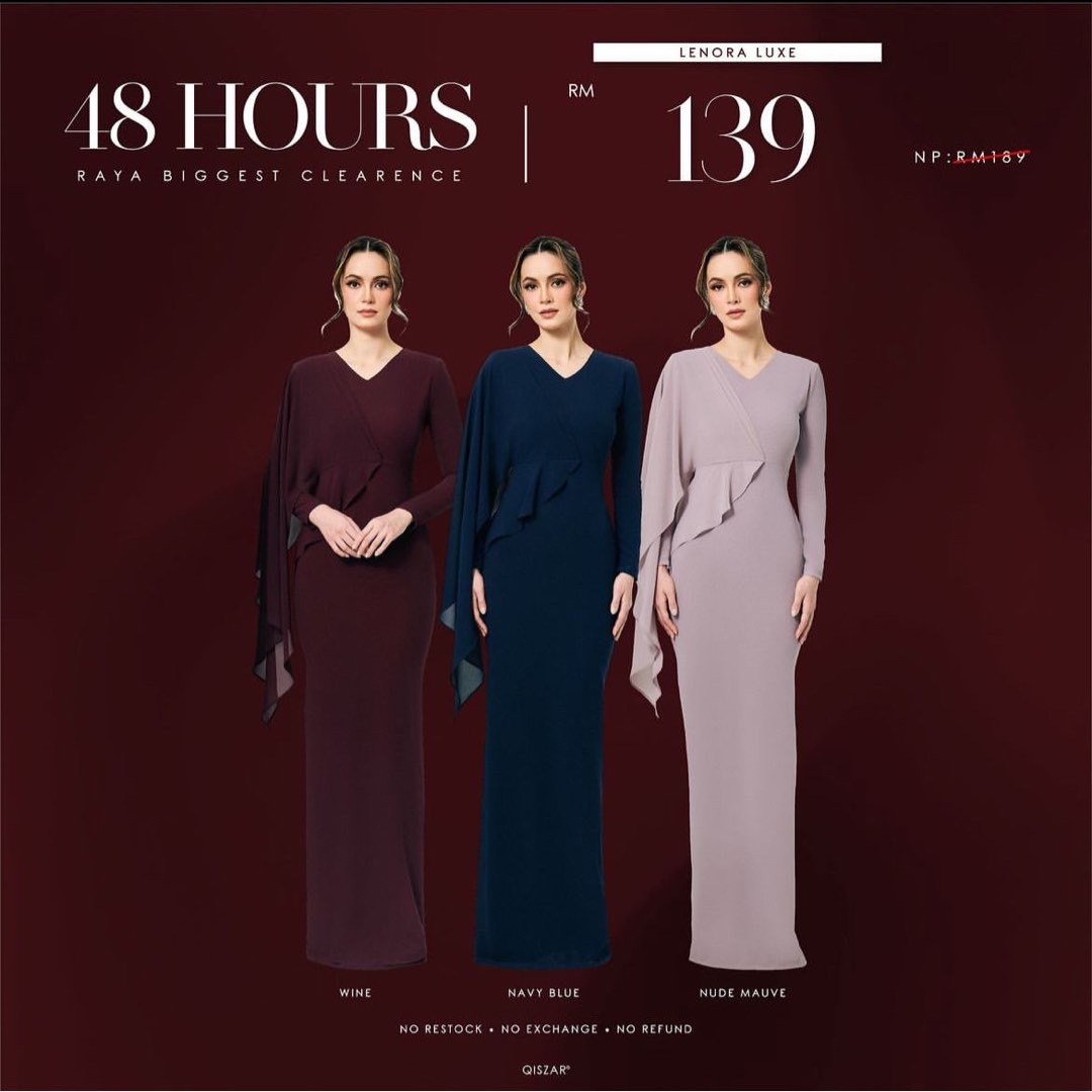 qiszar lenora luxe, Women's Fashion, Dresses & Sets, Dresses on Carousell