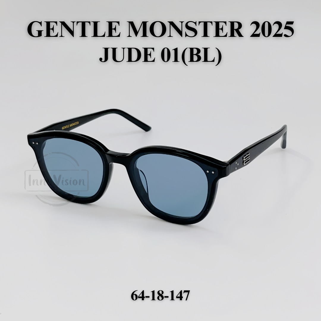 (Ready Stock) [ JUDE 01(BL) ] Gentle Monster 2025 | Acetate Round ...