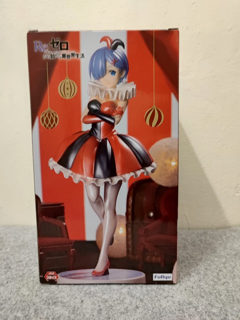 Re.Zero Rem in Circus Figure, Hobbies & Toys, Toys & Games on Carousell