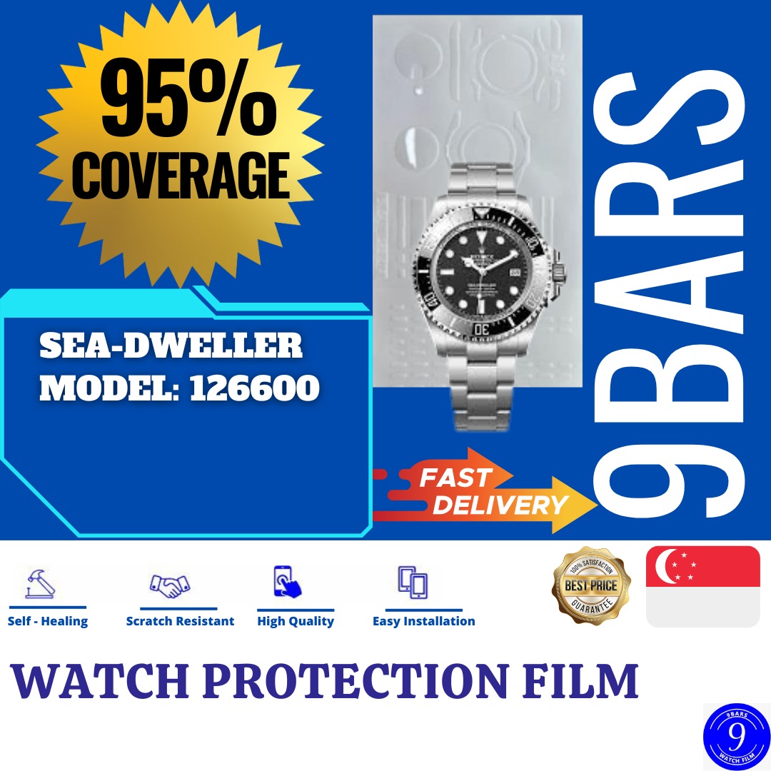 Rolex Protection Film for ALL MODELS BY 9BARS, Luxury, Watches on Carousell
