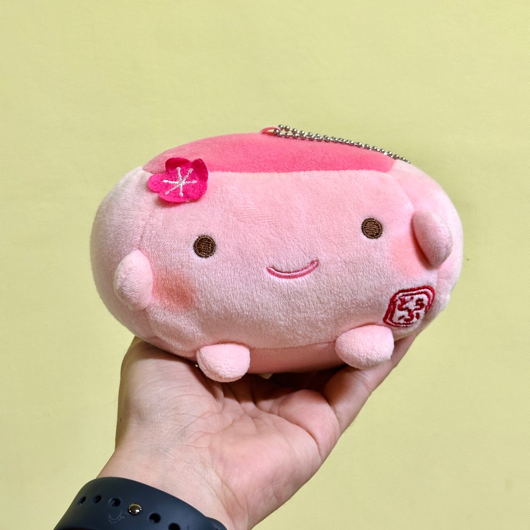 Sakura Hannari Tofu Plush Charm 10.5x10.5x6.5cm - Php 250, Hobbies ...