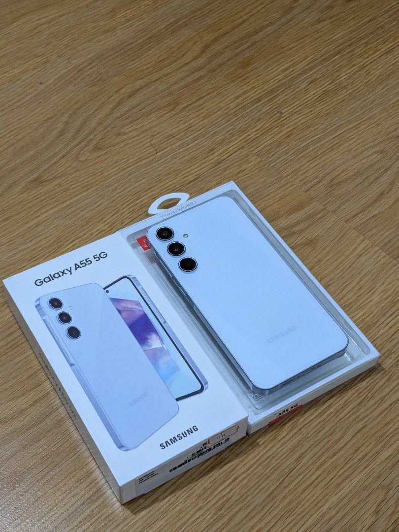 Samsung Galaxy A55 5G Awesome Iceblue 256GB SM-A556E Factory Unlocked, Mobile Phones & Gadgets ...