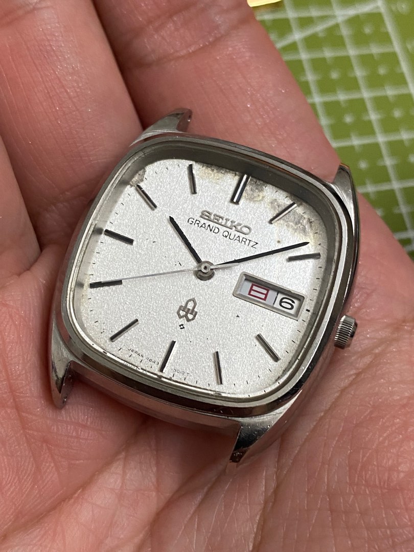 Seiko Grand Quartz 4843 High End Quartz, Men's Fashion, Watches ...