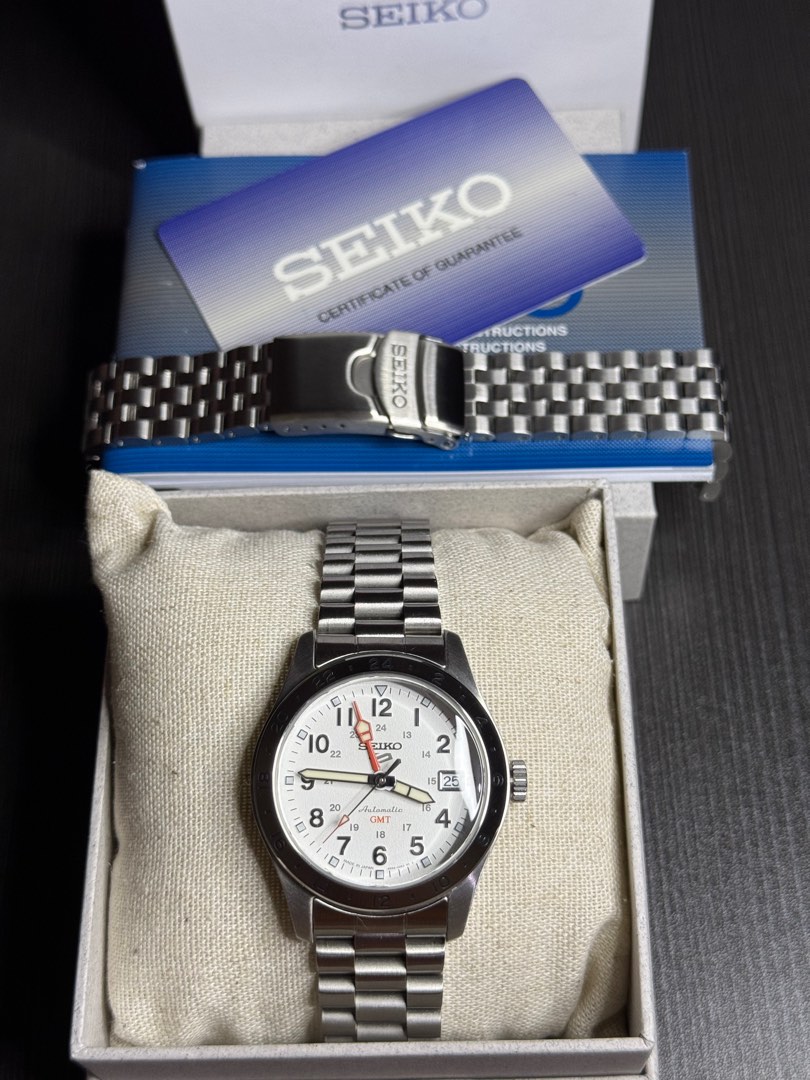 Seiko GMT Field SBSC009 (Japan Exclusive Release), Men's Fashion ...