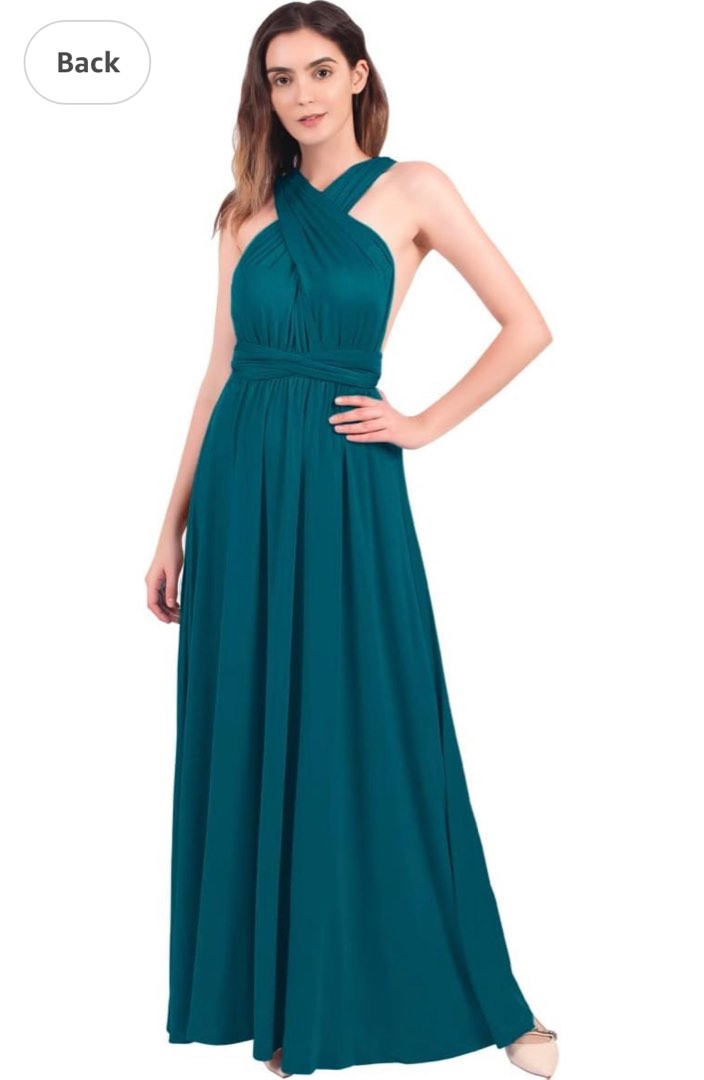 Shein Infinity Gown, Women's Fashion, Dresses & Sets, Evening dresses ...