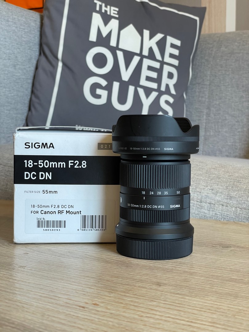 SIGMA RF 18 50MM F2.8 DC DN CANON RF MOUNT ( 99.9% NEW, UNDER SIGMA ...