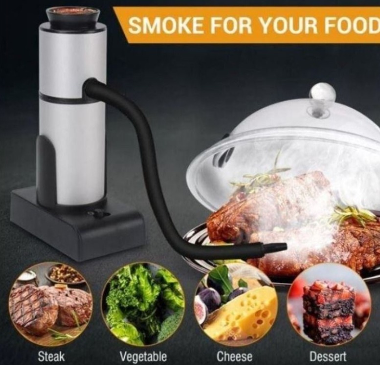 Smoke Infuser Portable Smoking Gun Food Smoker For Meat Cocktail food ...