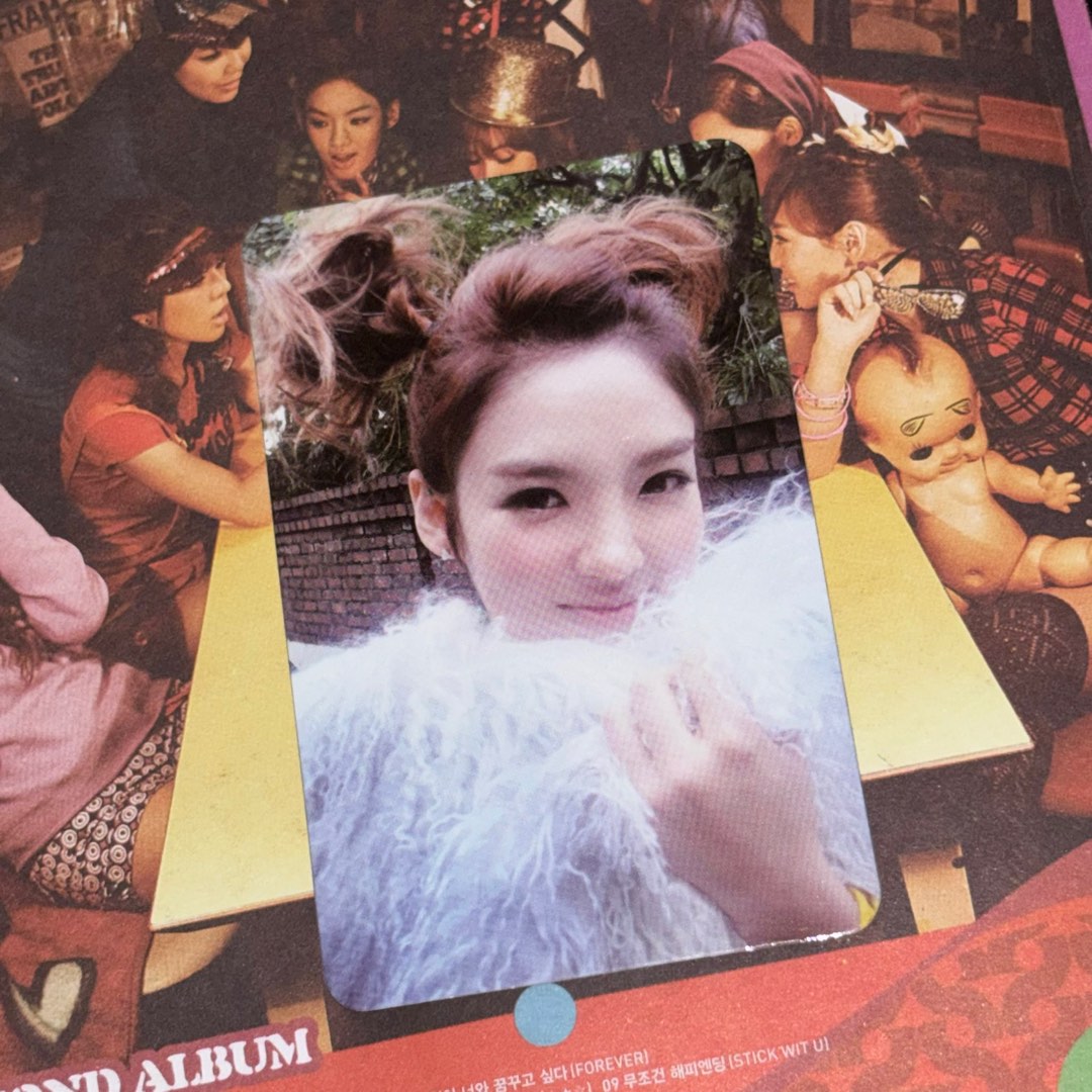 SNSD Girls Generation Hyoyeon Oh! Photocard KR Korean Press, Hobbies ...