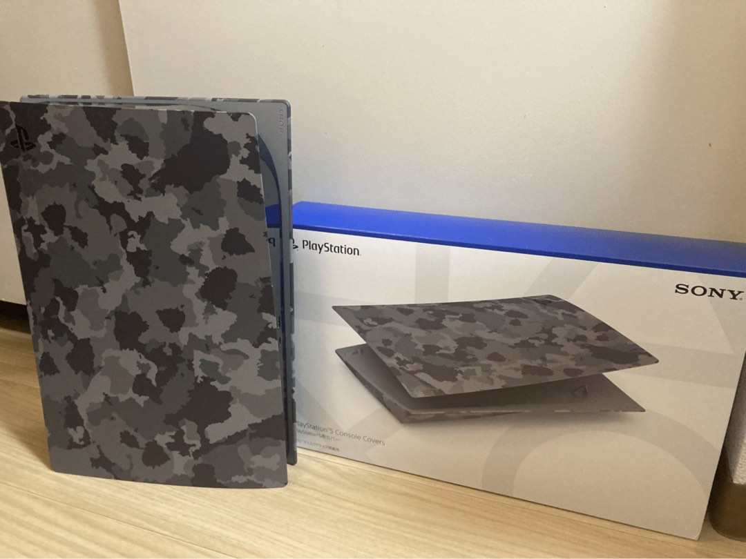 Sony 原裝 PS5 PlayStation Camo cover 迷彩 保護殼 disc ver.（厚機碟版用， PS5 不包括 ...