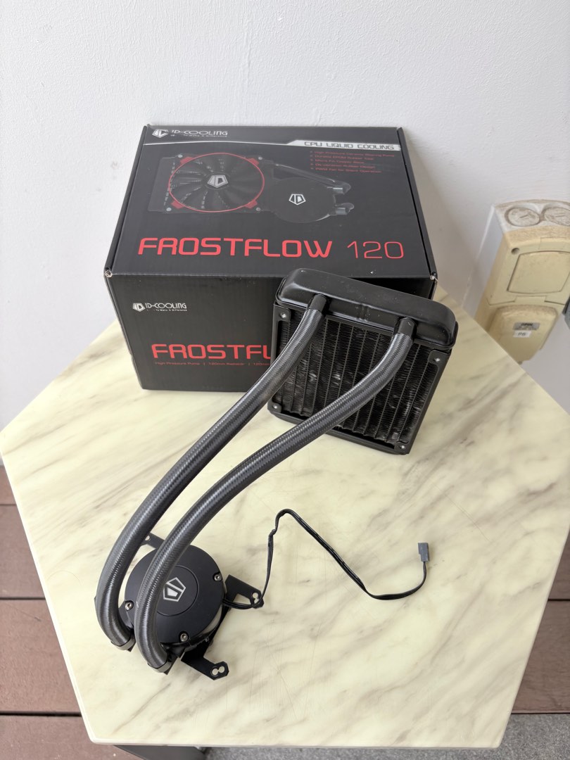 *SPOILT* AIO ID Cooling FrostFlow 120, Computers & Tech, Parts & Accessories, Computer Parts on ...