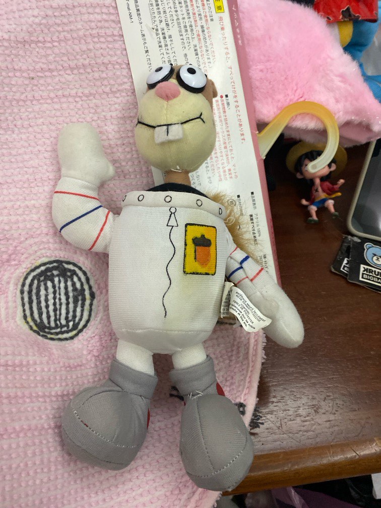 Spongebob Sandy Cheeks Plush, Hobbies & Toys, Toys & Games on Carousell