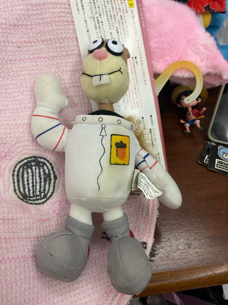 Spongebob Sandy Cheeks Plush, Hobbies & Toys, Toys & Games on Carousell