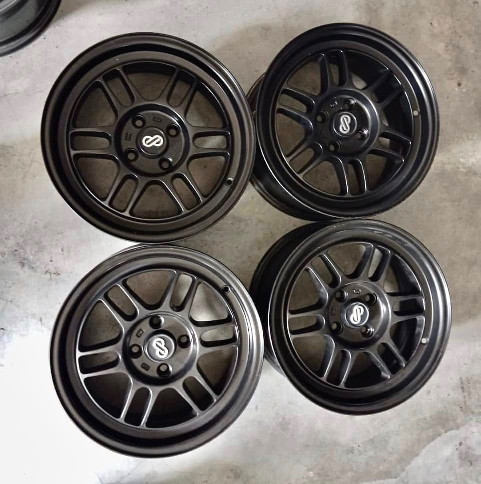 SPORT Rim ENKEI RPF1 15" MYVI BEZZA SAGA JAZZ YARIS VIOS CITY ALMERA ...