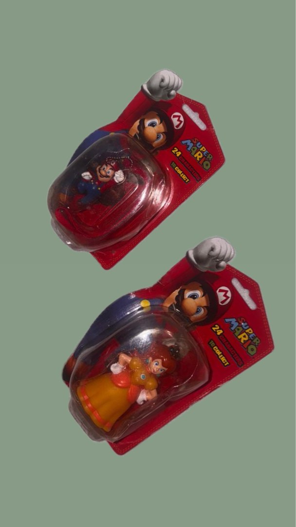 Super Mario keychains (Mario & Daisy), Hobbies & Toys, Toys & Games on ...