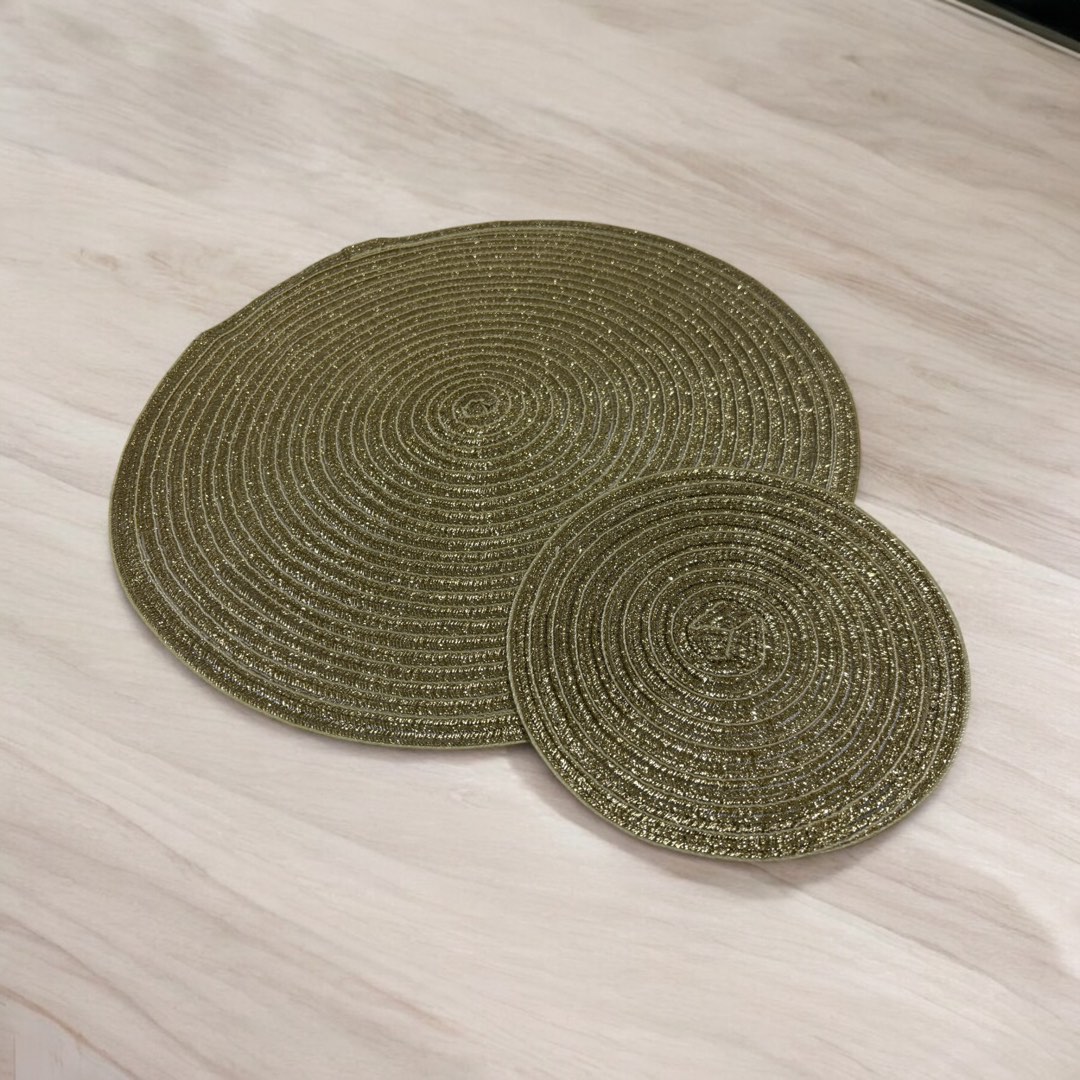 Table placements (Round), Furniture & Home Living, Home Decor ...