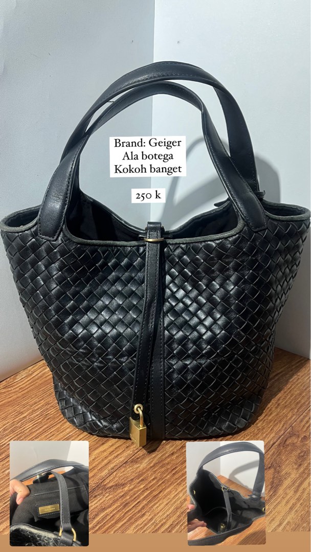 Tas GEIGER ALA BOTEGA, Fesyen Wanita, Tas & Dompet di Carousell
