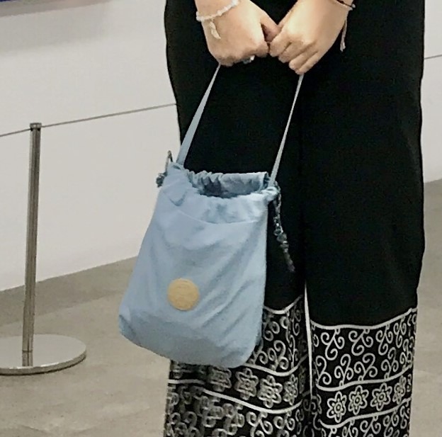 Tas Kecil Exsport Carry-On Pouch - Biru Muda, Fesyen Wanita, Tas ...